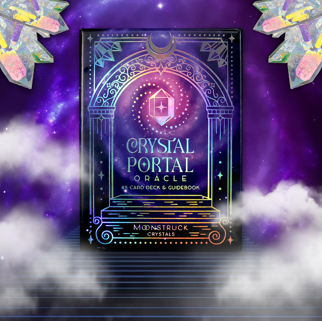 Crystal Portal Oracle© Card Deck – Moonstruck / Kittens Give Stitches
